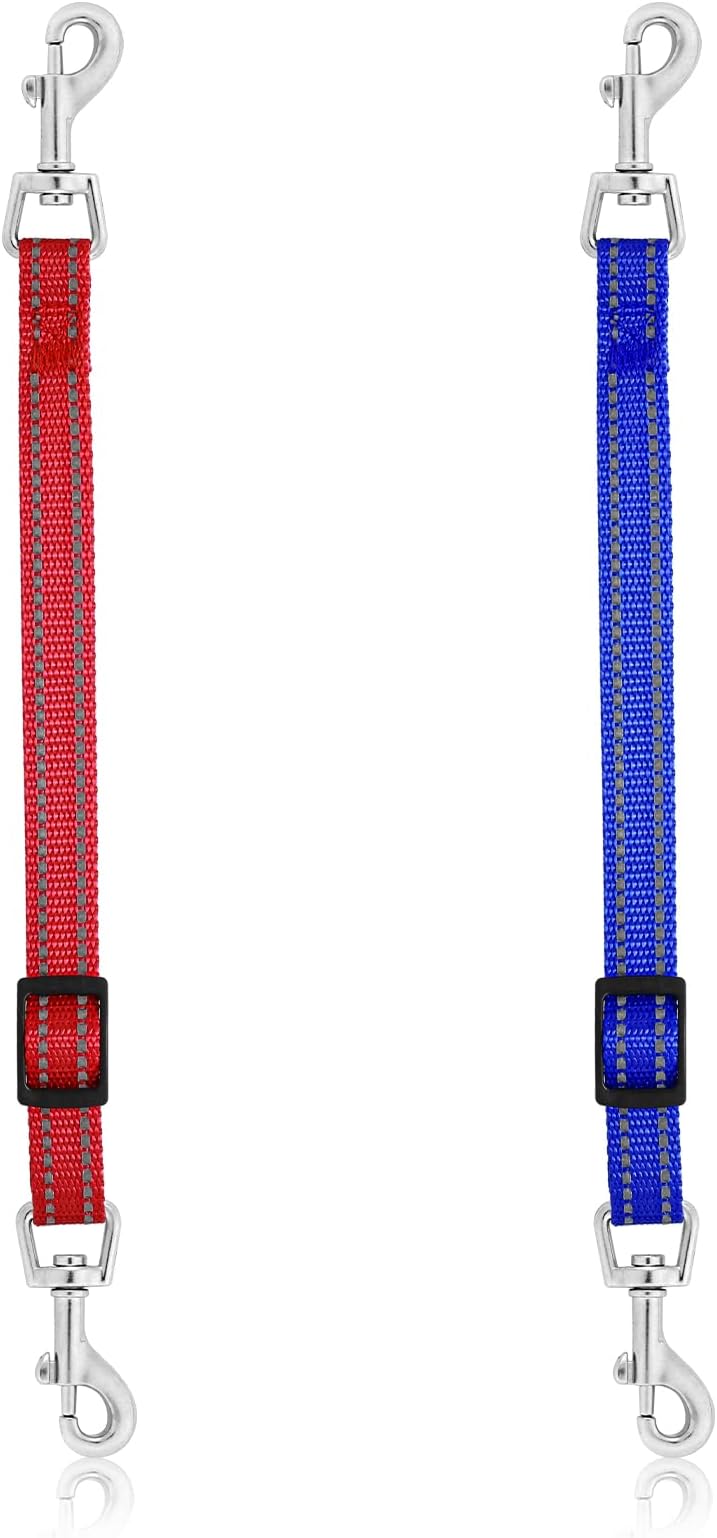 Amazon.com : Cobee Dog Collar Clips, 2 Pcs Reflective Nylon Puppy ...