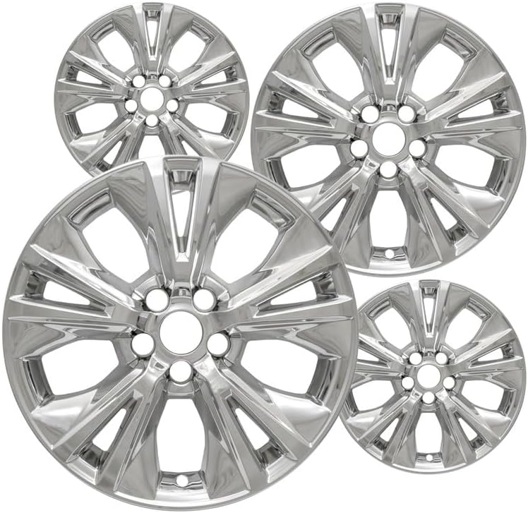 Amazon.com: Fuel Rider Set of Four (4) 18 inches Chrome ABS Wheel Skins ...