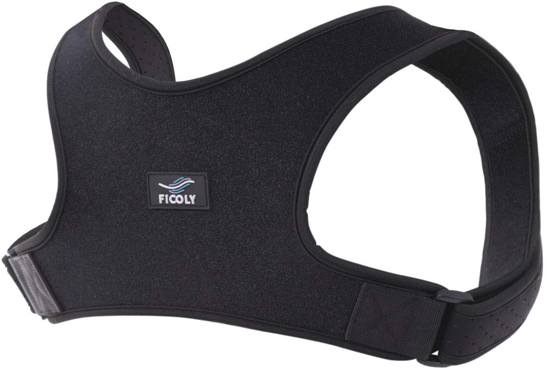 Amazon.co.jp: FiCOLY 背中サポーター 姿勢サポーター 姿勢ベルト 姿勢 サポーター ベルト FB-1 : ドラッグストア