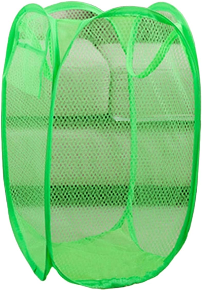 Amazon.com: Premium Heavy-Duty Mesh Pop-Up Clothes Laundry Hamper ...