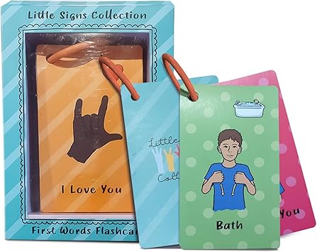 Amazon.com: Little Signs Collection ASL First Word Flash Cards ...