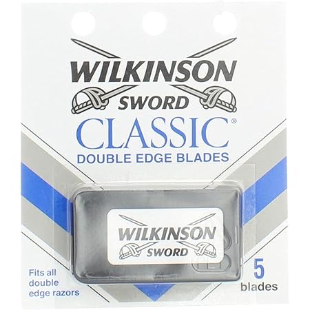 Amazon.com: Wilkinson Sword Classic Stainless Steel Double Edge Razor ...