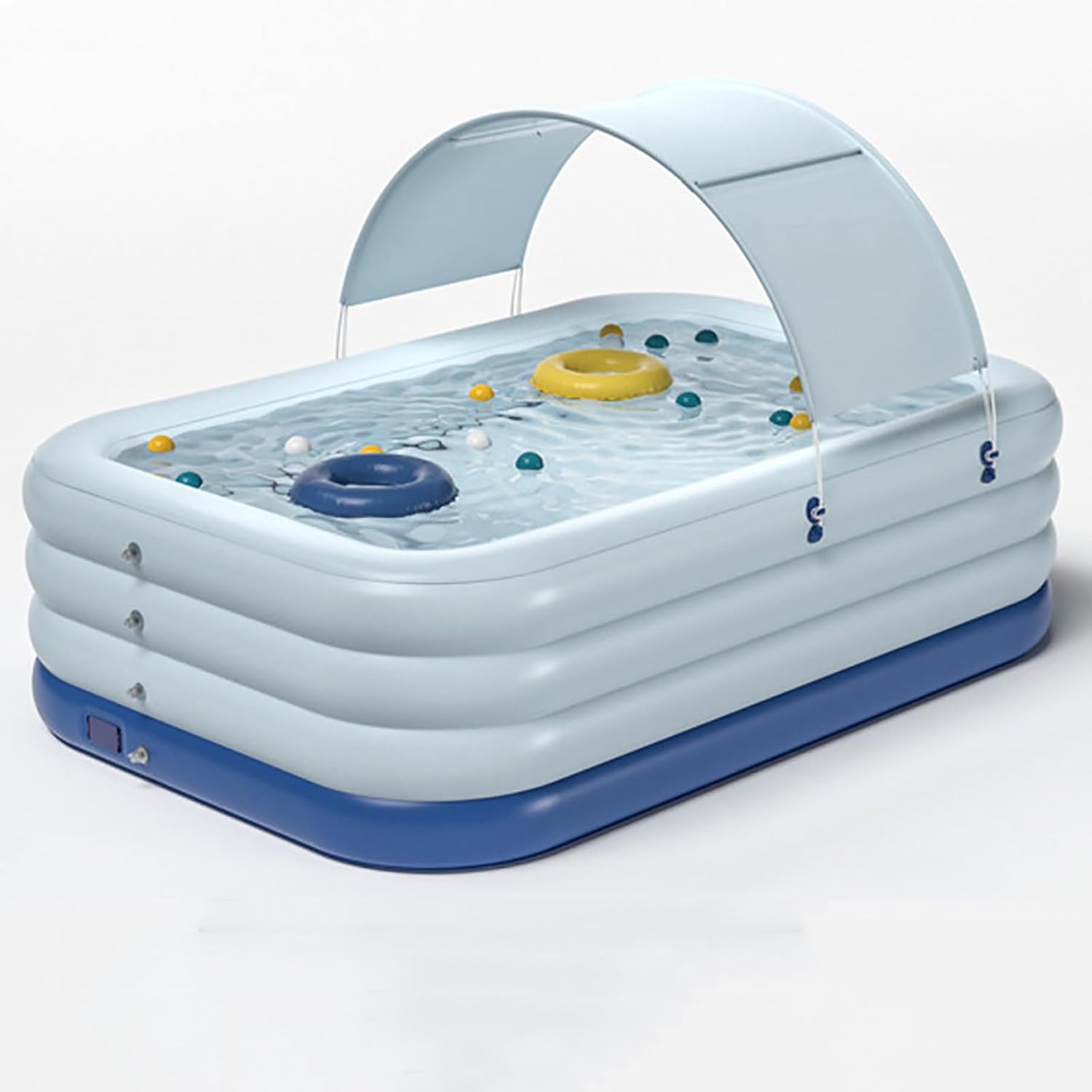 Amazon.com: SUZEPER Inflatable Swimming Pool,Outdoor Above Ground ...