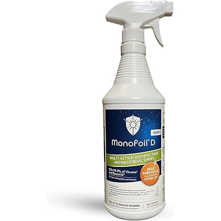 Amazon.com: MicroGold Multi-Action Disinfectant Antimicrobial Spray ...