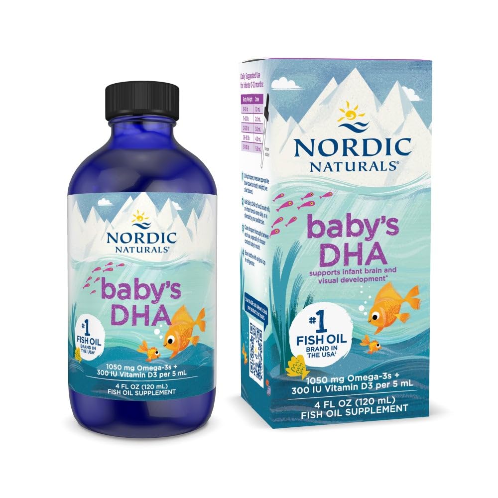 Buy Nordic Naturals Baby’s DHA, Unflavored - 4 oz - 1050 mg Omega-3 ...