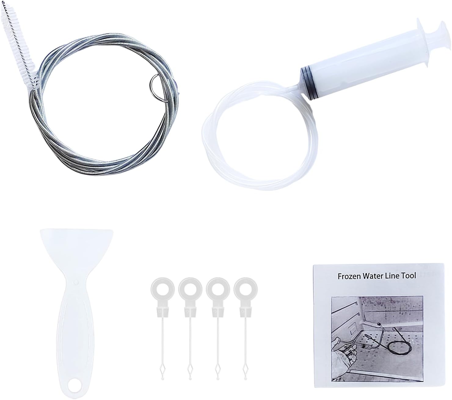 Amazon.com: 8 pcs Fridge Water Line Kit - Reusable & Easy-to-Use ...