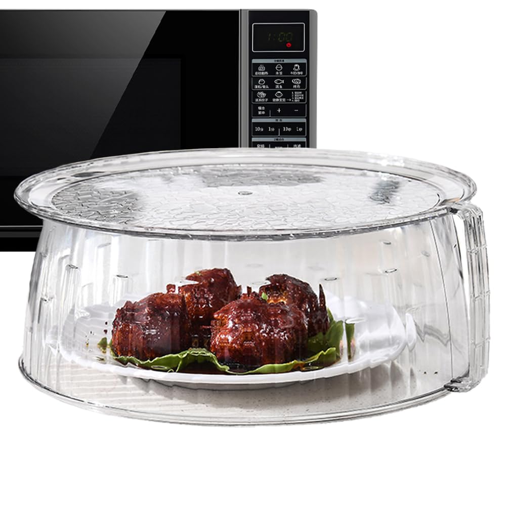 Amazon.com: Microwave Splatter Cover for Food, Splash Guard Lid with ...