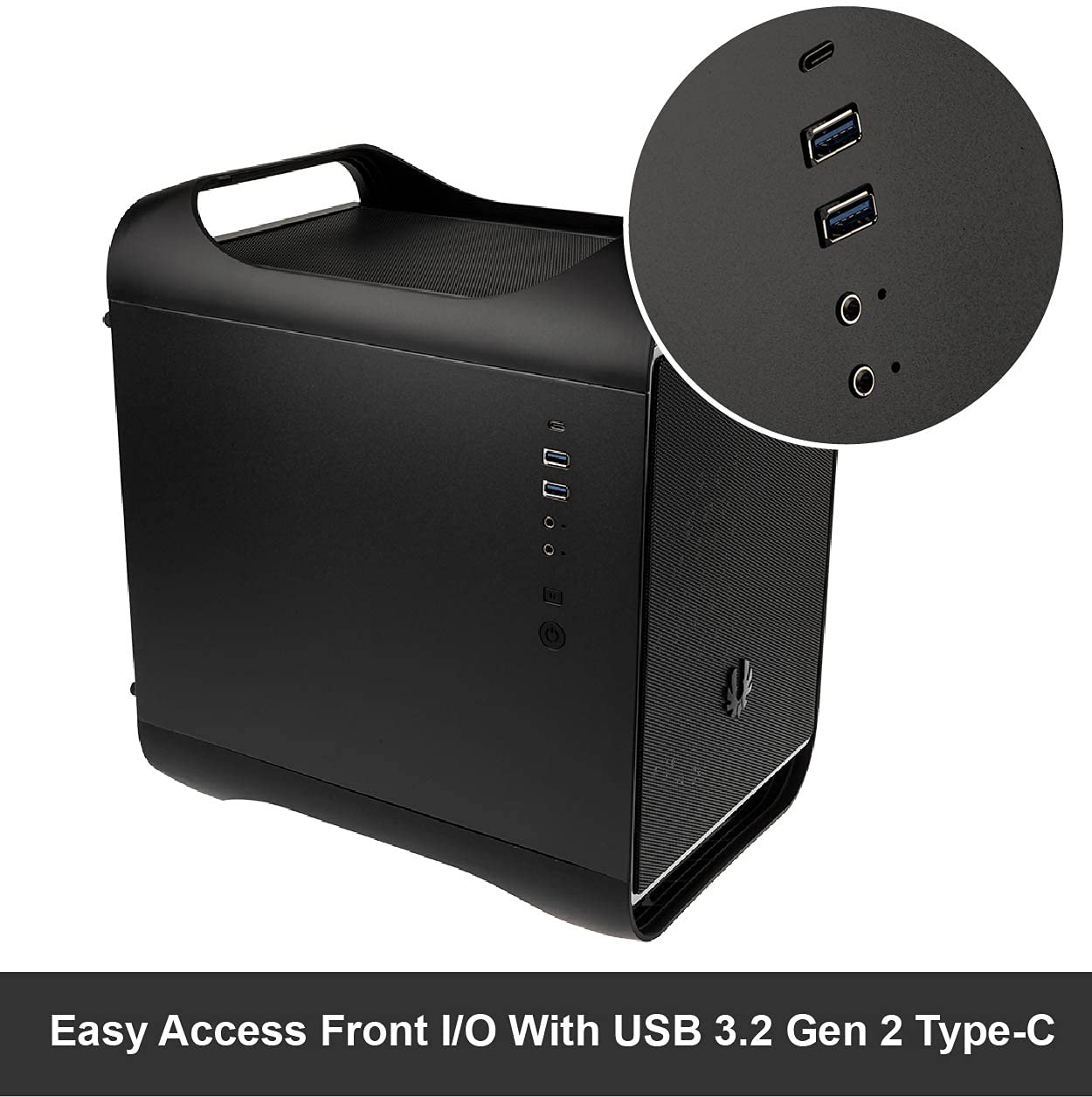 BitFenix Prodigy M 2022 mATX/Mini-ITX Gaming PC Case, 3 ARGB Fans ...