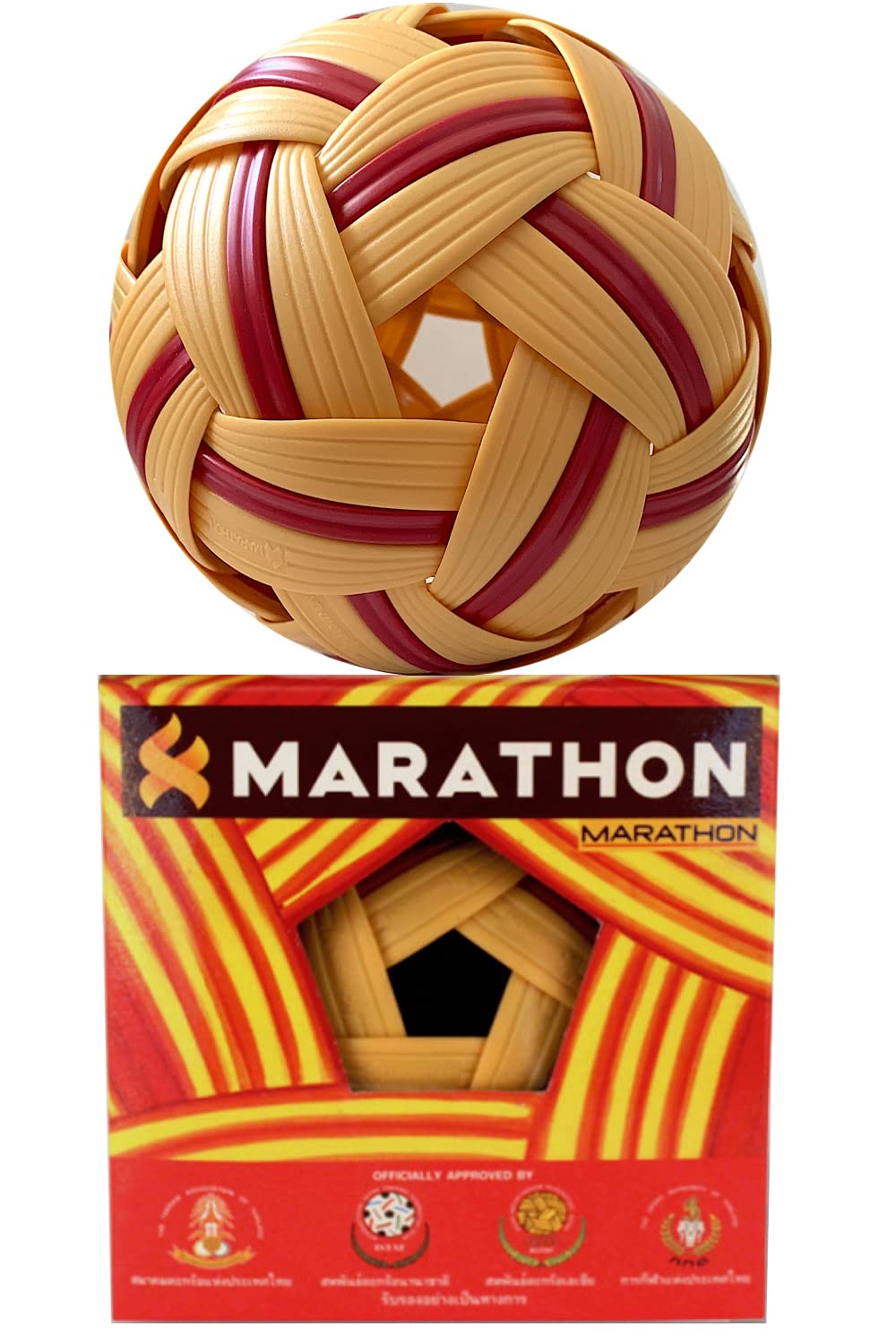 Buy Marathon Sepak Takraw Ball MT201J (Made in Thailand) Online at ...