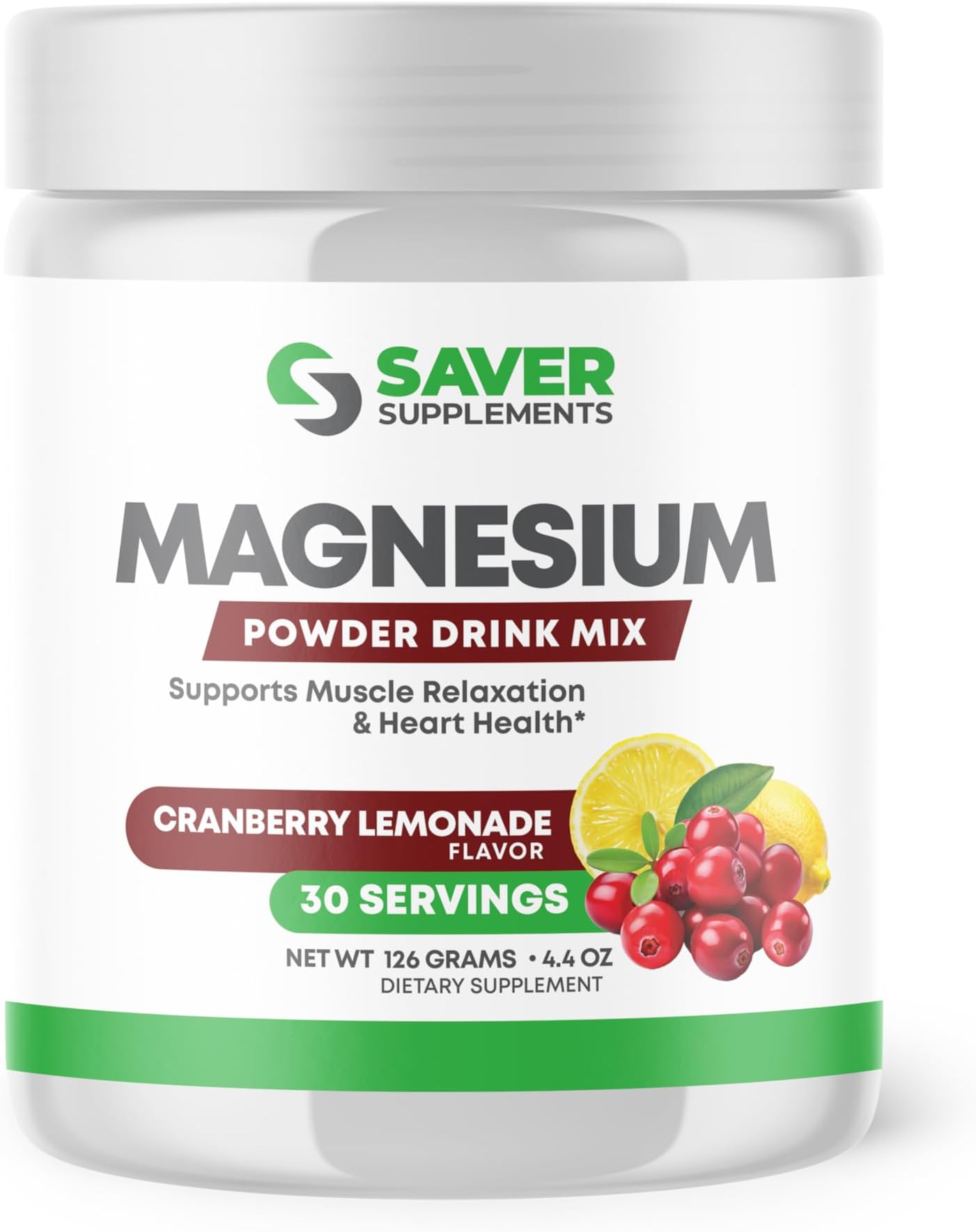 Amazon.com: Saver Supplements Magnesium Powder - Anti-Stress Drink Mix ...