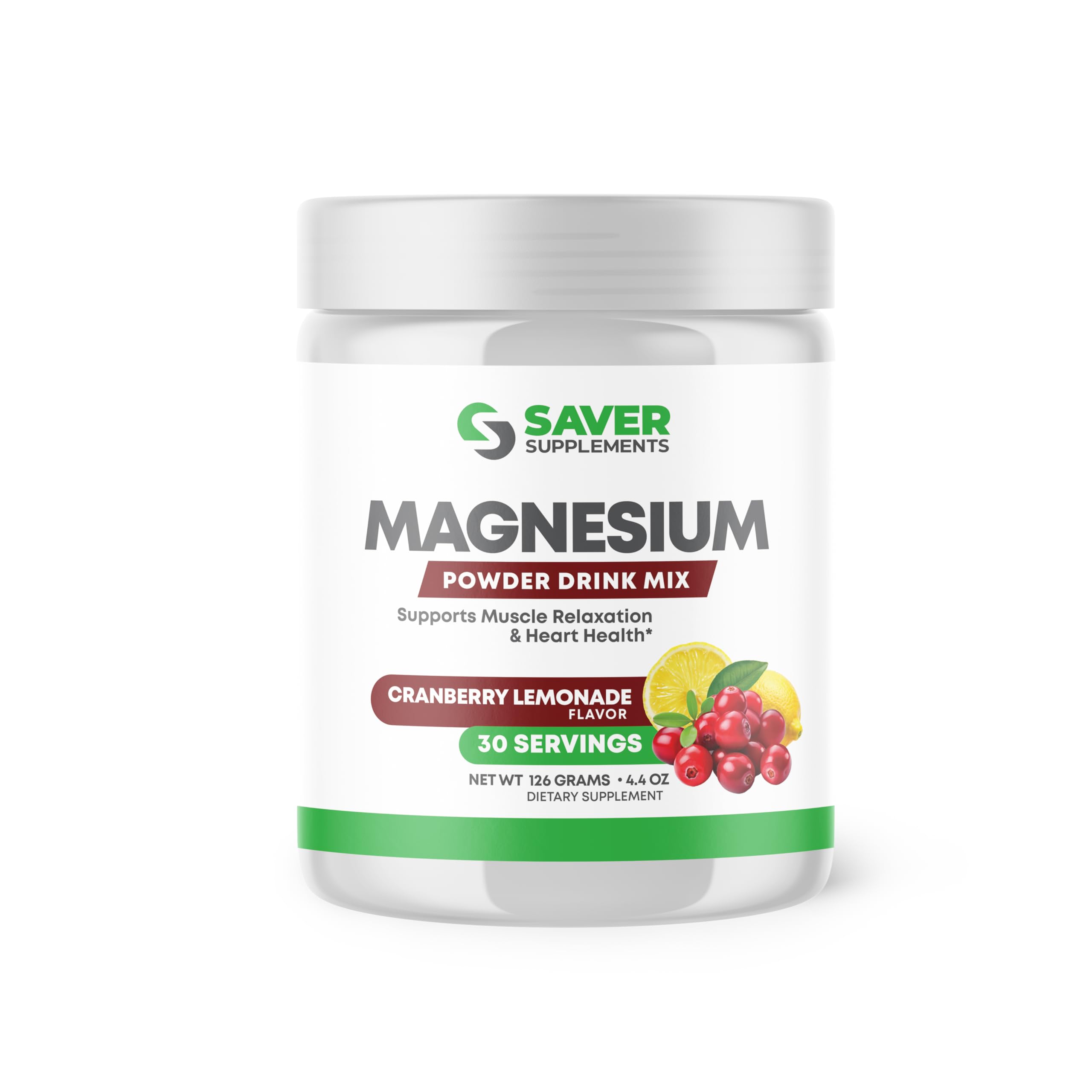 Amazon.com: Saver Supplements Magnesium Powder - Anti-Stress Drink Mix ...