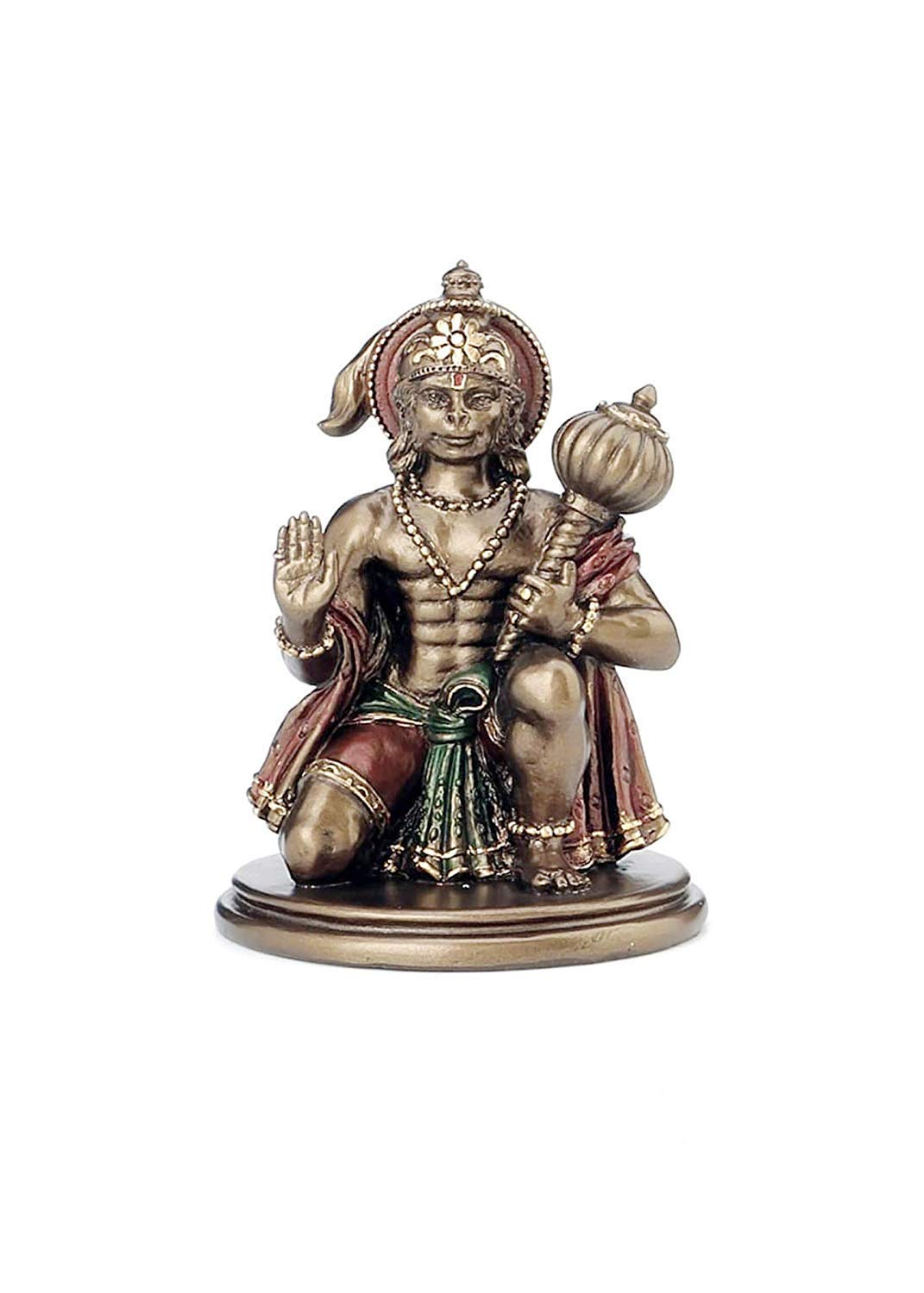 Sri Krishna Culture Small Hanuman Ji Murti Idol Statue Coloured ...