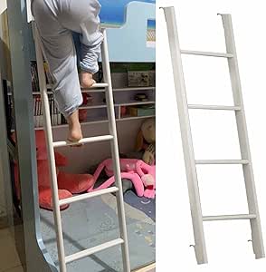 Amazon.com: ZIMGOD Replacement Bunk Bed Ladder White, Hook-on Rv ...