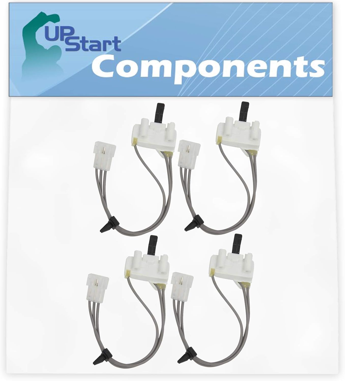 Amazon.com: 4-Pack 3406105 Dryer Door Switch Replacement for Whirlpool ...
