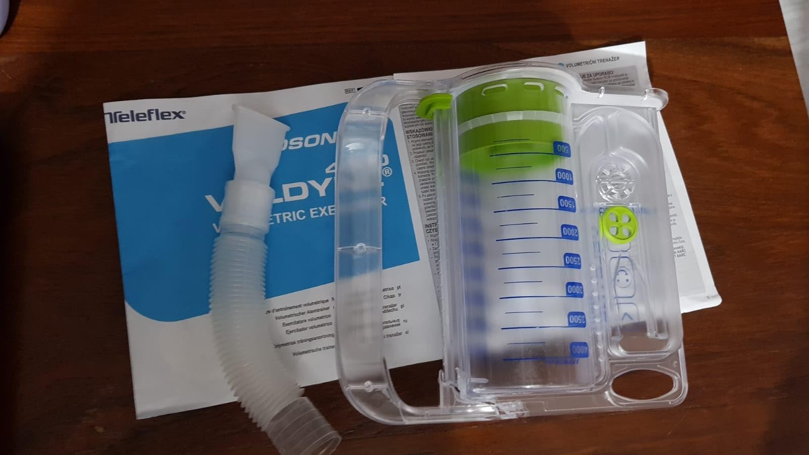 MCP Voldyne Volumetric Respirometer Breathing Exercise Device for Lungs ...