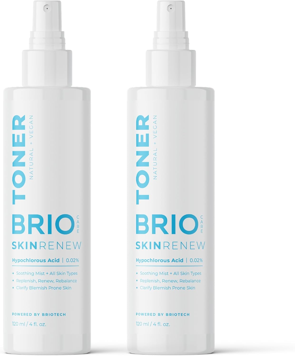 Amazon.com: BRIOTECH Hypochlorous Acid Spray Toner Face and Skin ...