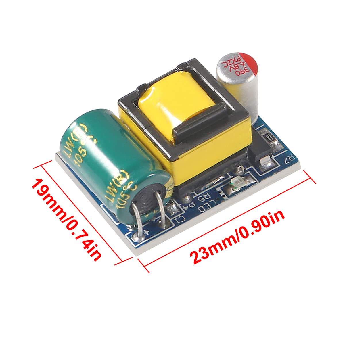 Snapklik.com : 4PCS AC-DC 5V 700mA 35W Isolated Switching Power Supply ...