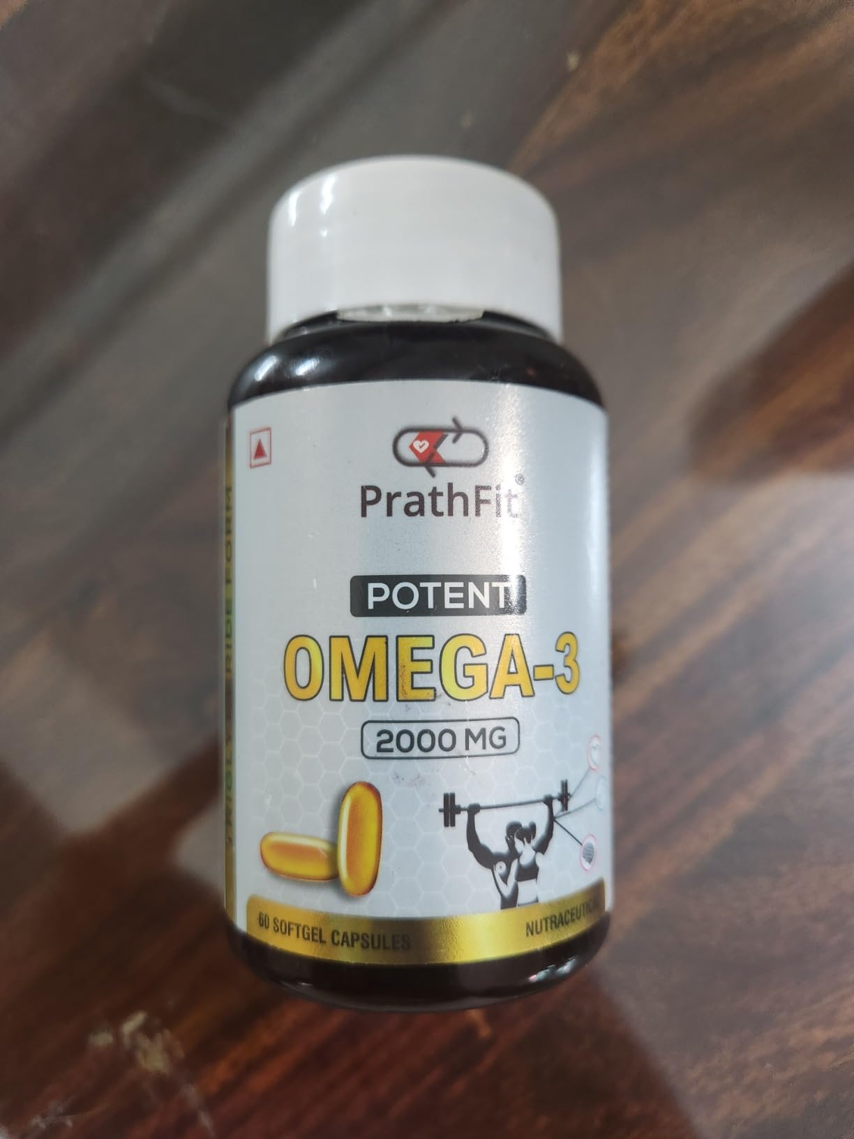 PrathFit Potent Omega-3 Fish Oil Triglyceride Form