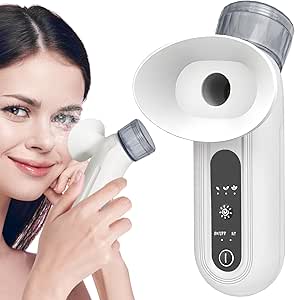 Eye Steamer for Dry Eyes, Heated Nano Eye Mist Sprayer Steam Wand with ...