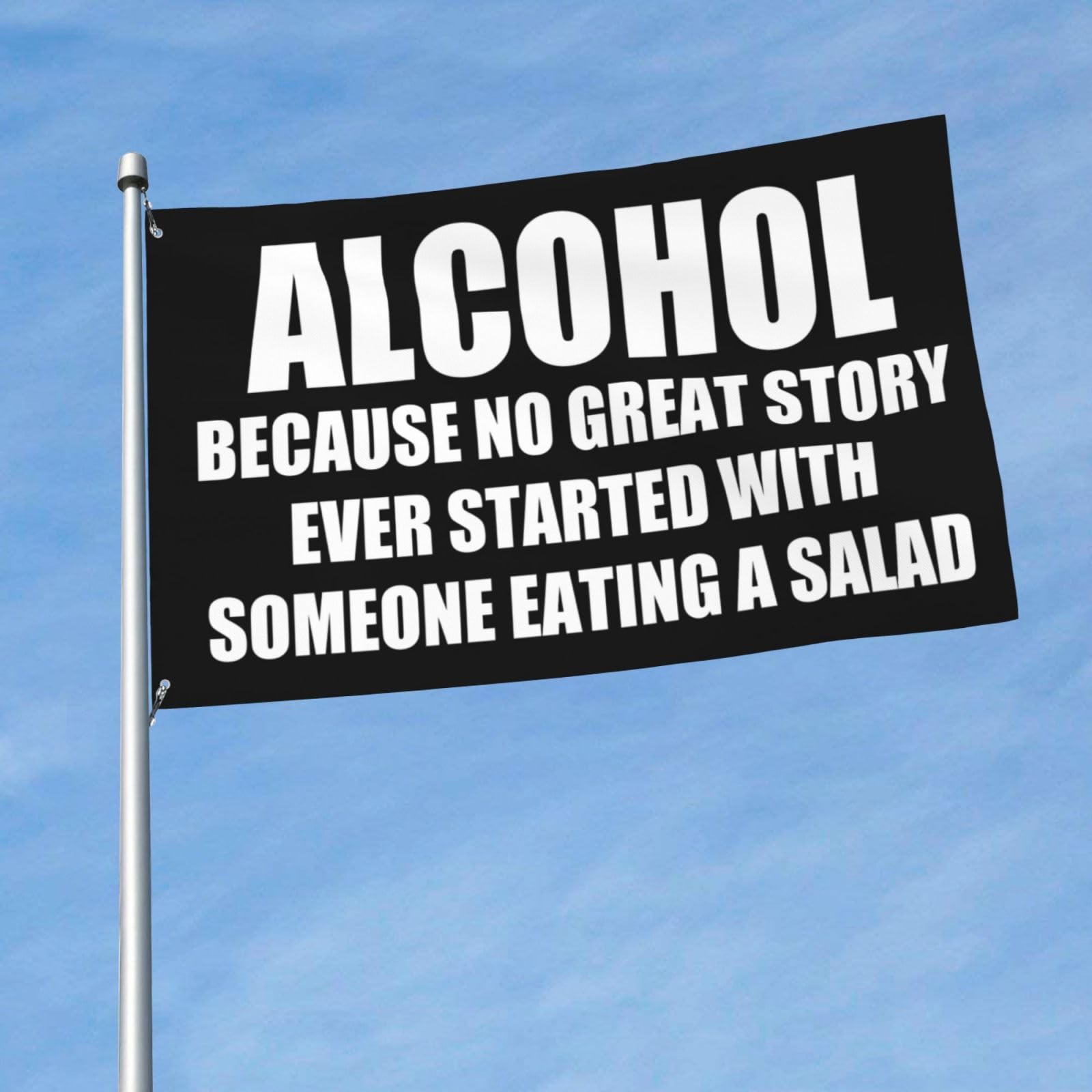 Snapklik.com : Funny Beer Alcohol Flag 3x5 Ft Motivational Flag Fitness ...