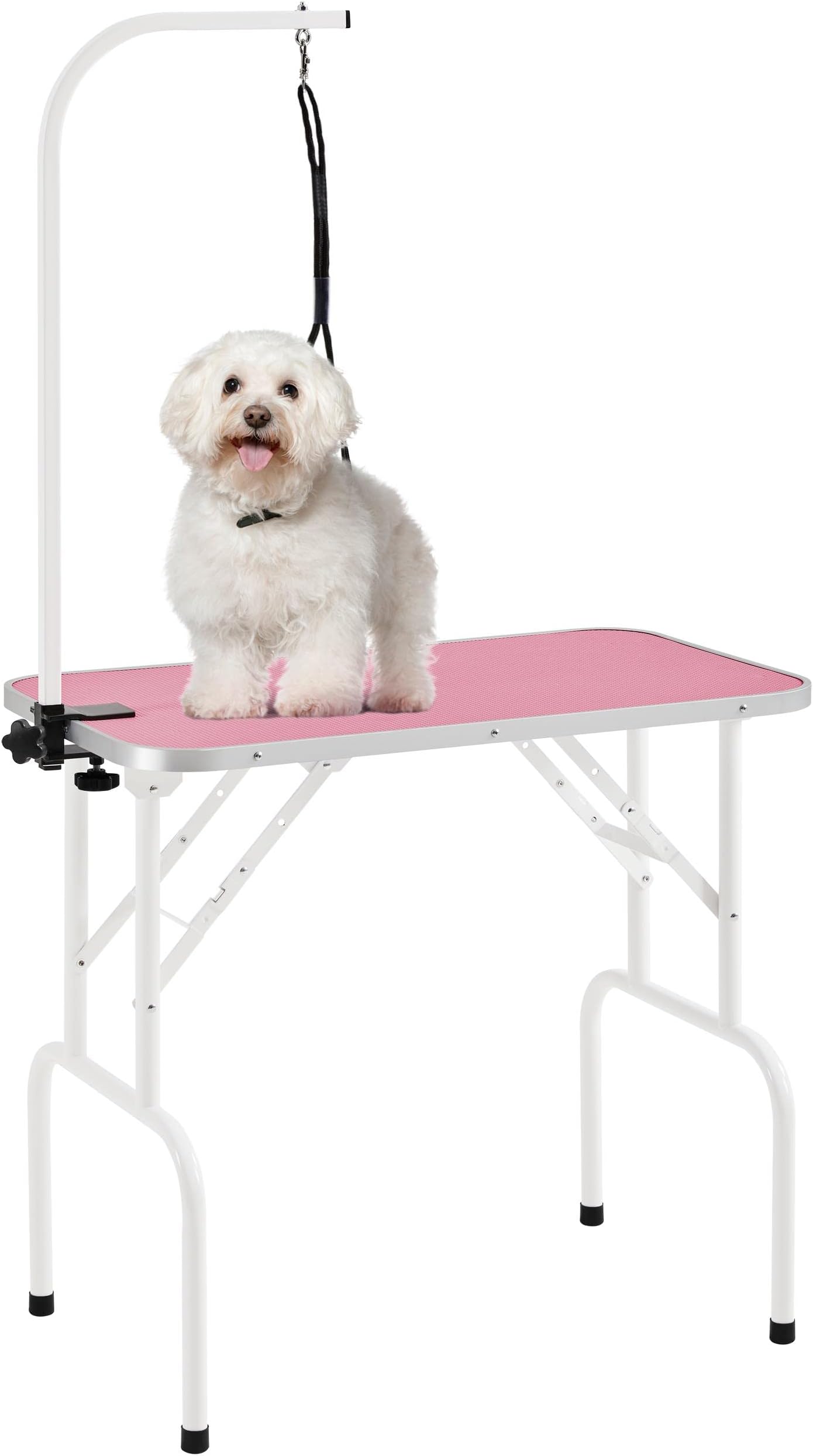Amazon.com : IRCPEN 42" Pet Grooming Table Collapsible Large Dog ...