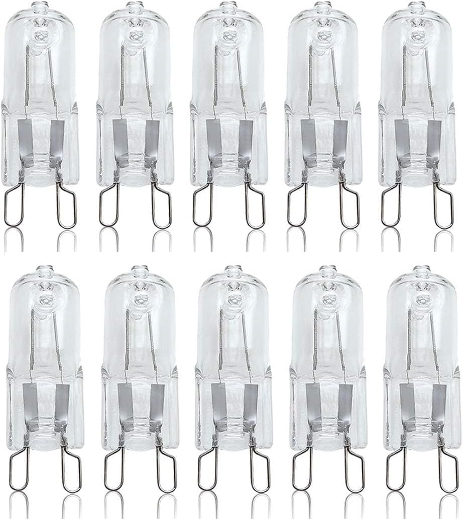 kanta 10 x Compatible with Eveready G9 40W Halogen Light Bulb Clear ...