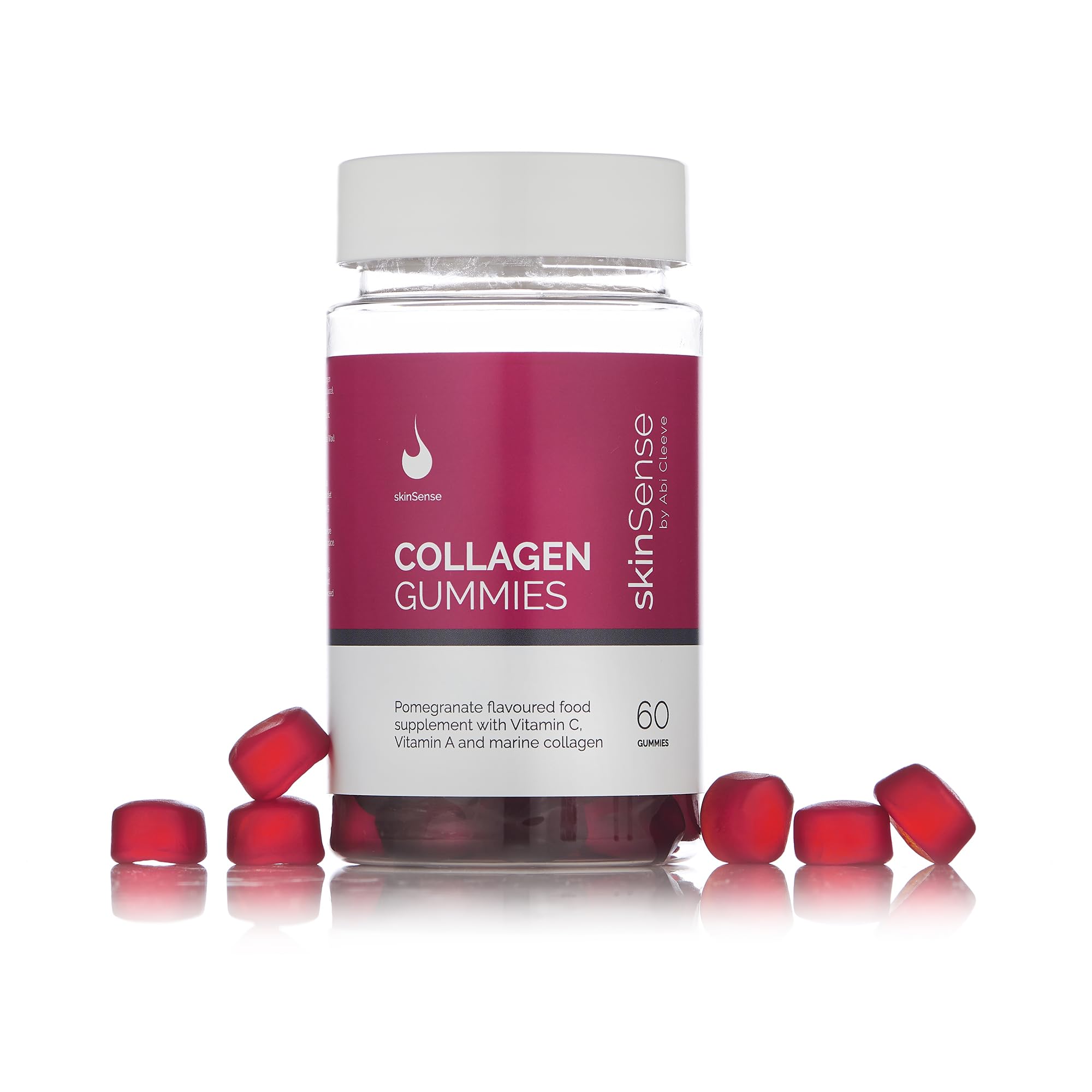 SkinSense Collagen Gummies 60PCS, Marine Collagen Chewable Gummy, Skin ...