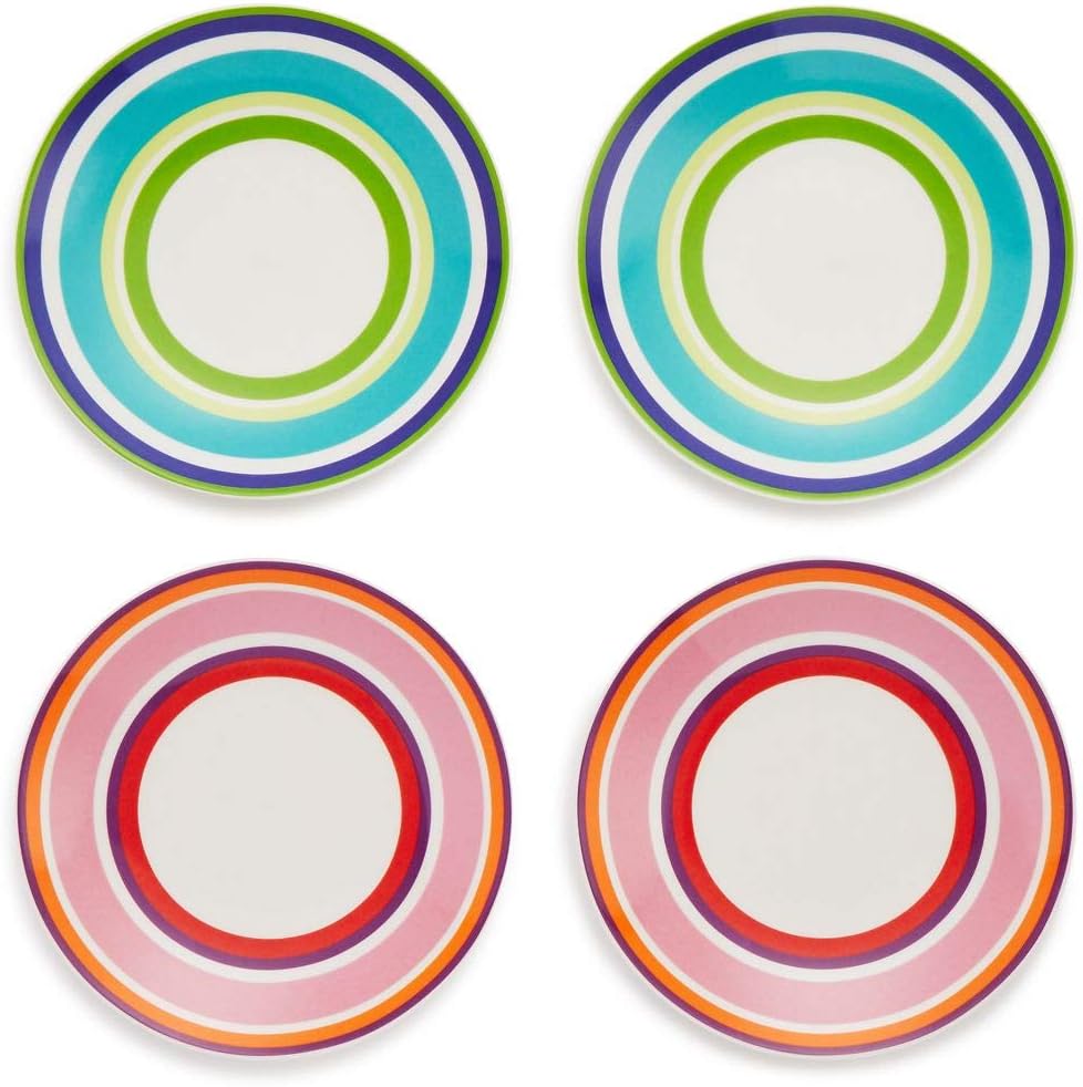 Amazon.com | Kate Spade New York Dot Assorted Tidbit Plates, Set Of 4 ...