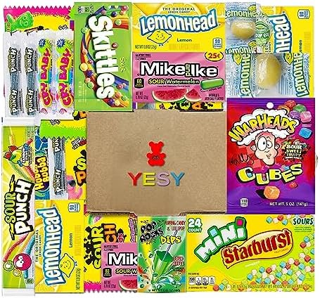 Amazon.com : WARHEADS Survive the Sour Specialty Box - Sour Candy ...