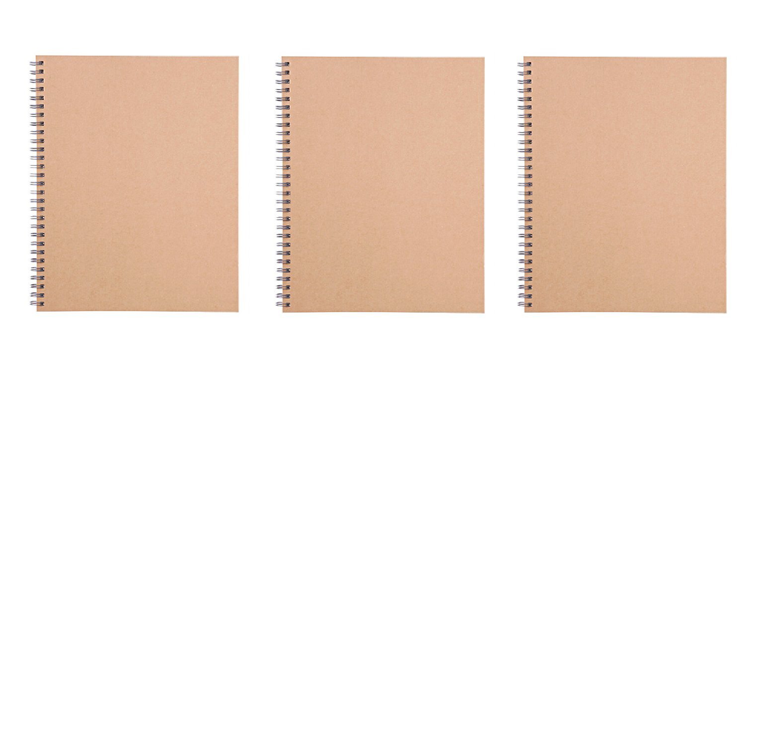 Amazon.com : MoMa MUJI Double Ring Notebook B5 80sheets - Pack of ...