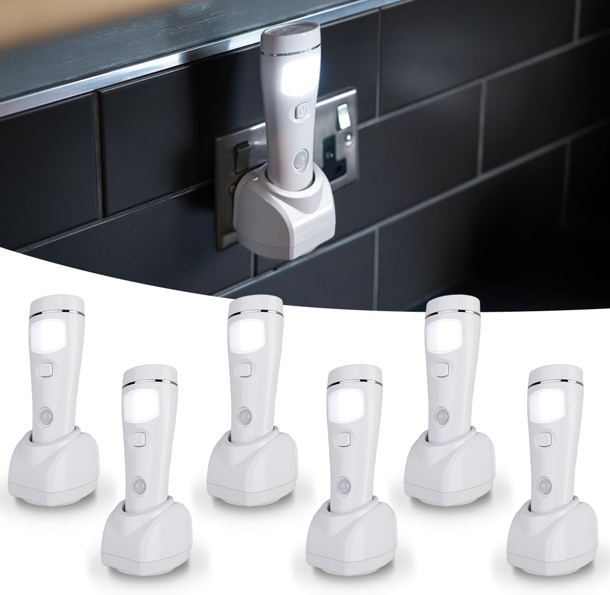 Xtralite NiteSafe Maxi Rechargeable Night Light - 4 Function LED ...