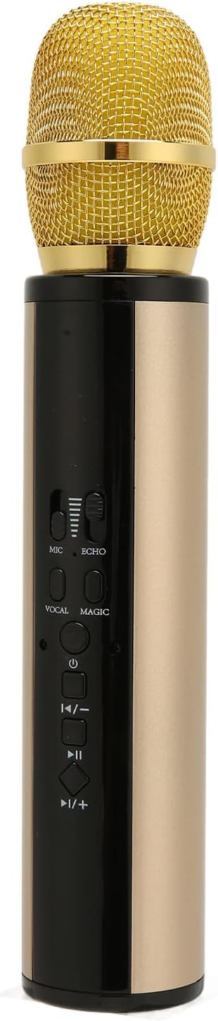 Amazon.com: Handheld Music Microphone, Bluetooth Karaoke Mic Recording ...