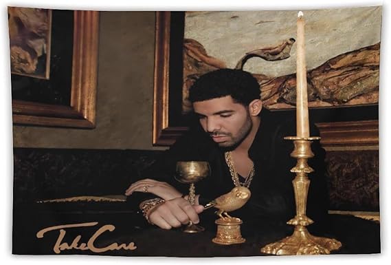 Amazon.com: Dazkqbl Take Care Drake Tapestry Wall Art Background ...