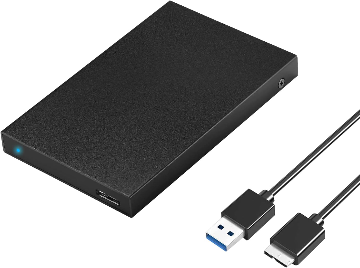Amazon.com: SSK Aluminum USB3.0 to SATA 2.5” External Hard Drive ...