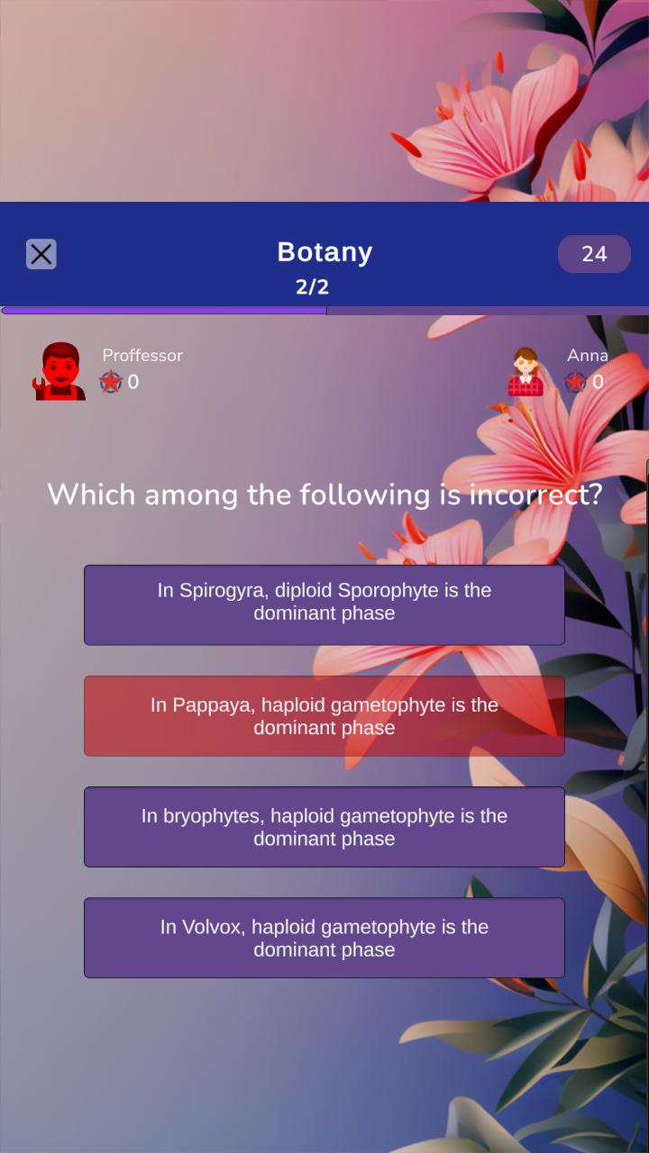 Botany test Quiz - App on Amazon Appstore