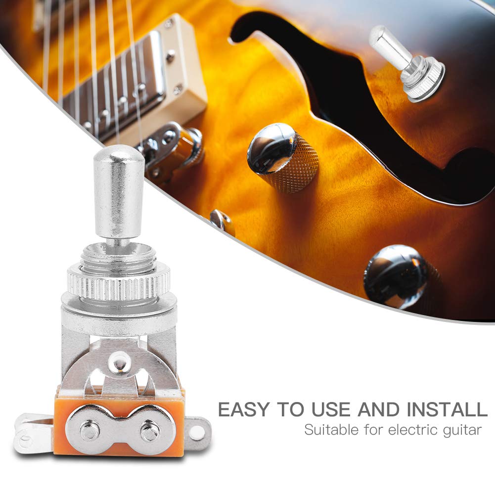 Snapklik.com : Guitar 3 Way Switch Metal Electric Guitar Toggle Switch ...