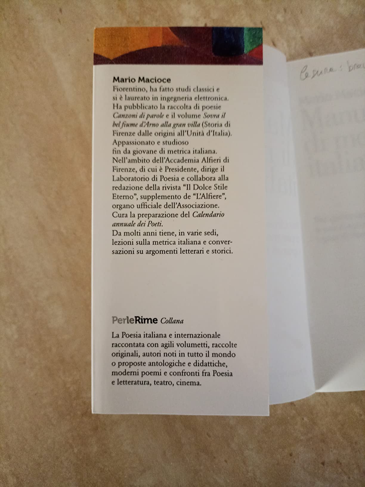 Manualetto di metrica italiana. Per cimentarsi nella vera poesia o per ...