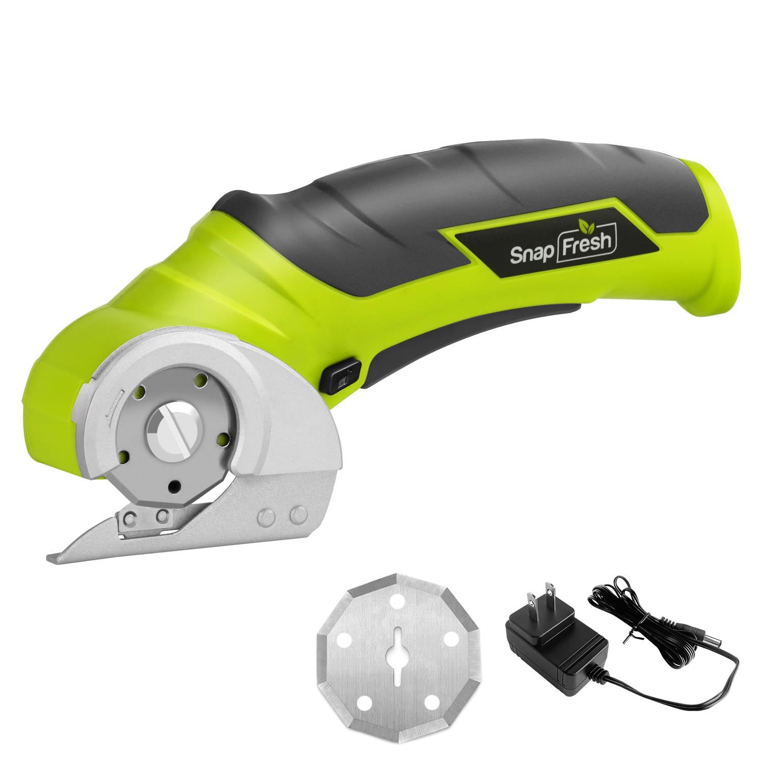 SnapFresh Cordless Electric Scissors, 4V Electric Mini Cutter, Carpet ...