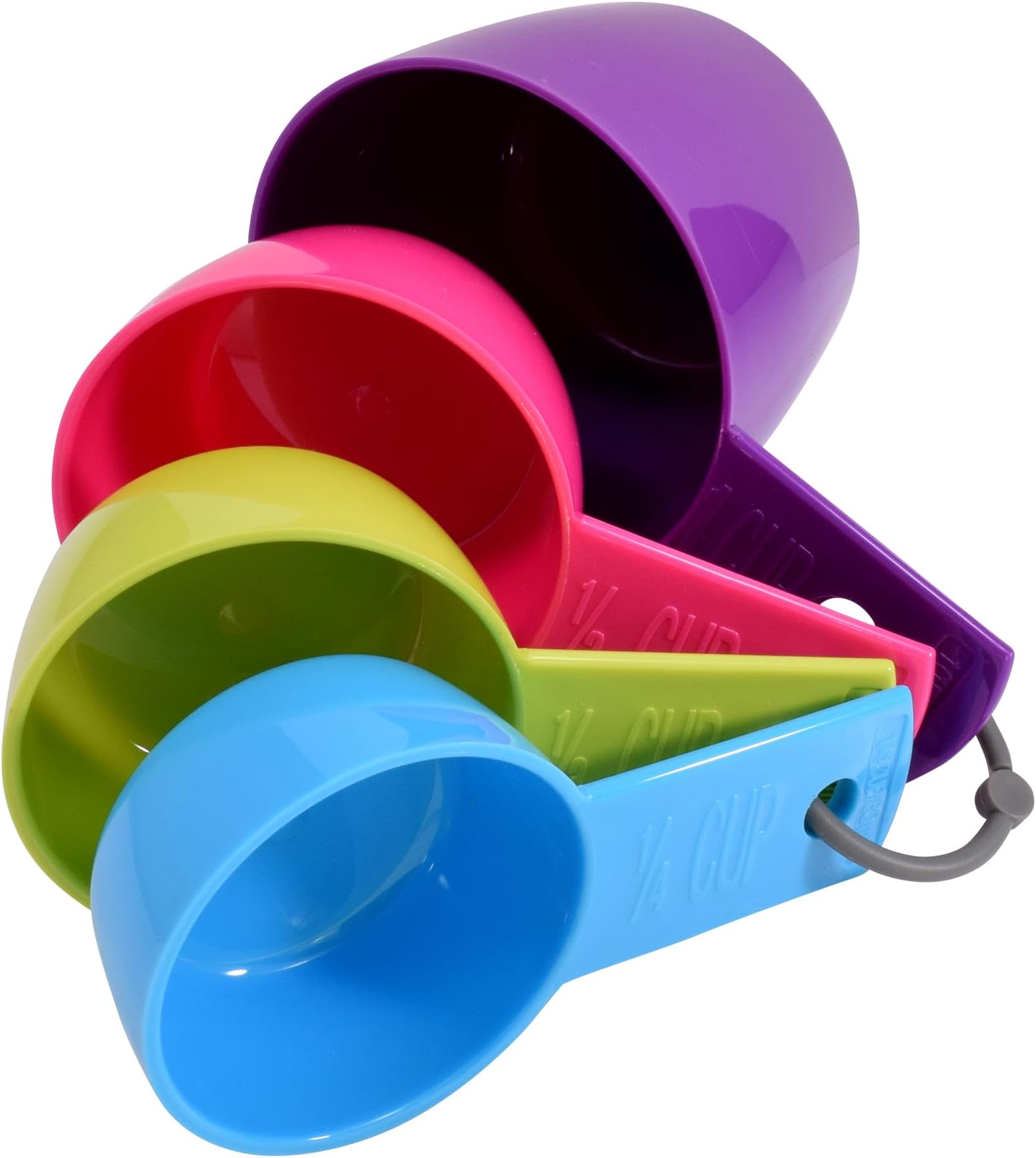 Amazon.com: KitchenAid Measuring Cups, Set Of 4, Aqua Sky: Home & Kitchen