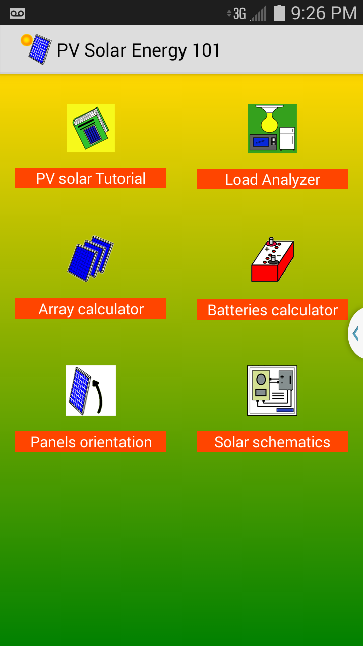 PV SOLAR TUTORIAL - App on Amazon Appstore