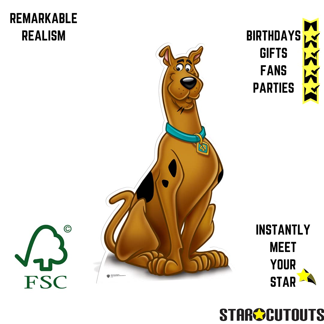 STAR CUTOUTS STSC683 Scooby Doo Official Digital Life Size Photo ...