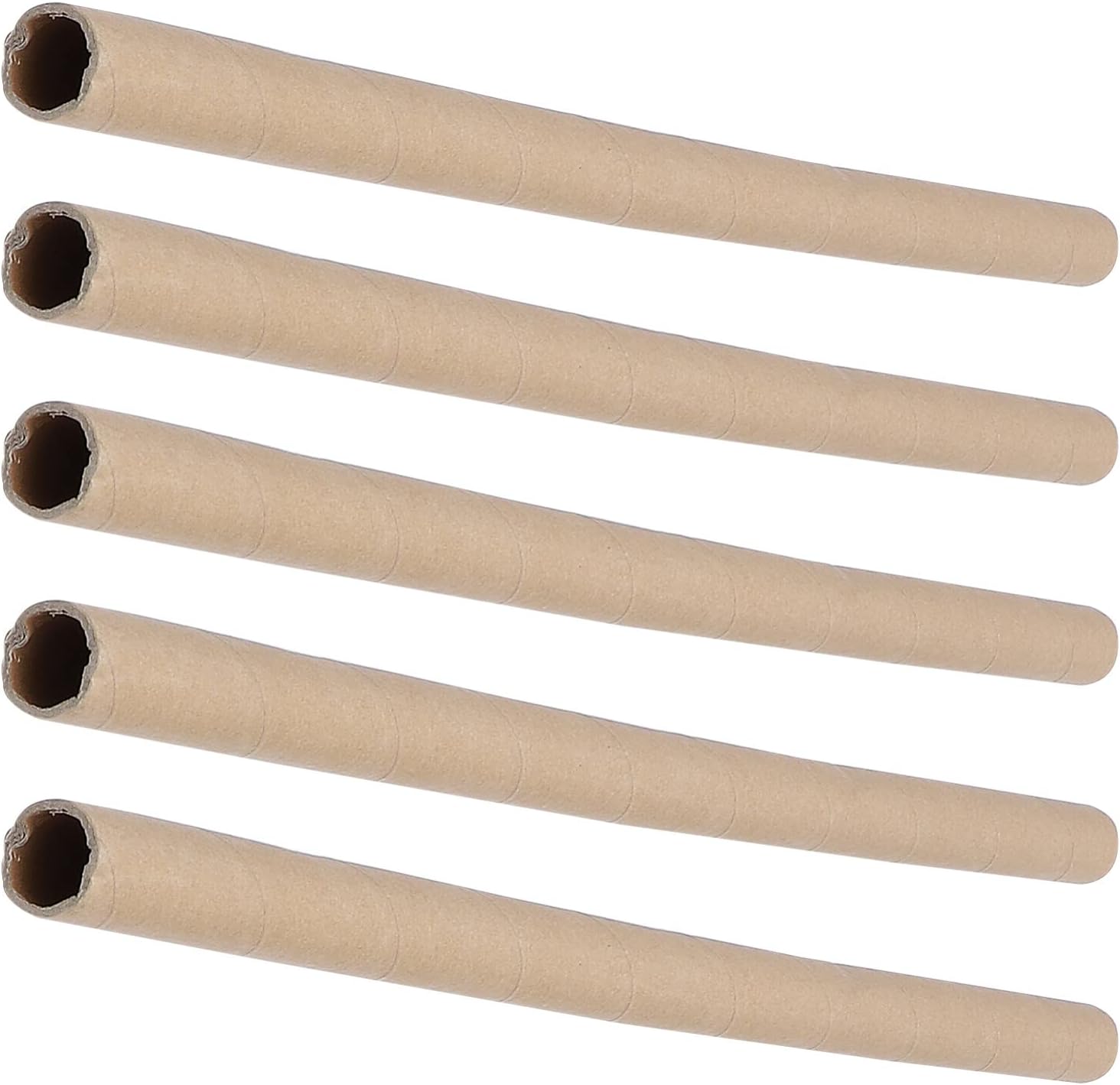 Ipetboom 5pcs Long Cardboard Tubes Hand-Made Paper Tubes DIY Cardboard ...