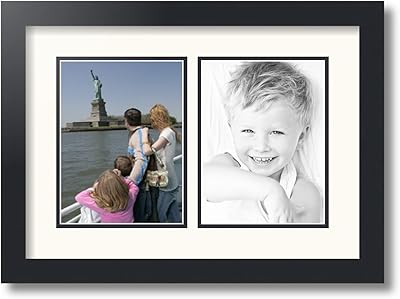 Amazon.com - CreativePF [16x30bk-w] Double LP Vinyl Record Frame ...