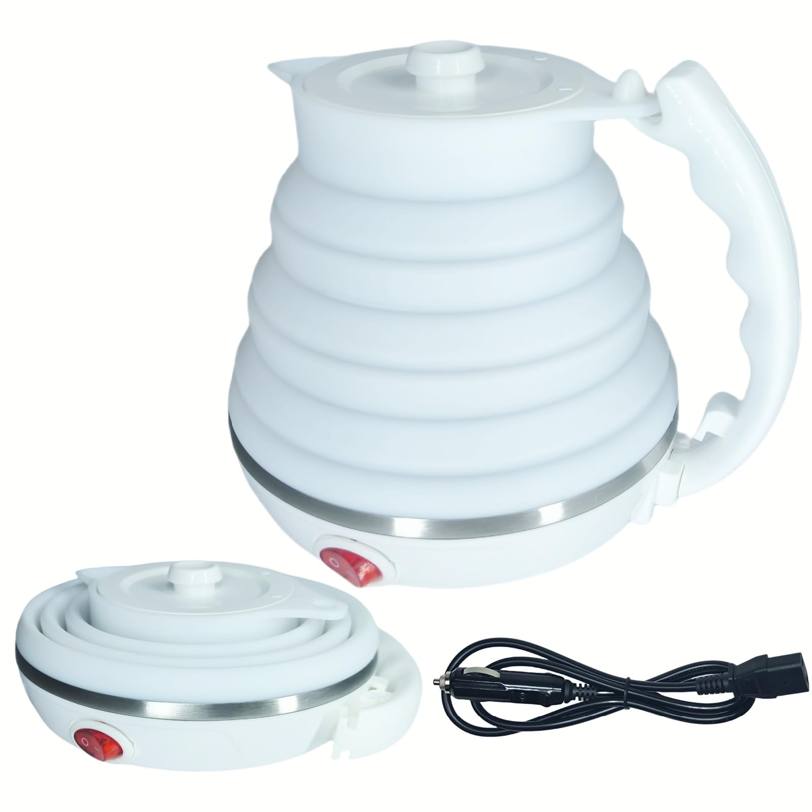 Amazon.com: DOFQQG Car Kettle 24V, Truck Kettle Collapsible, 24V Kettle ...