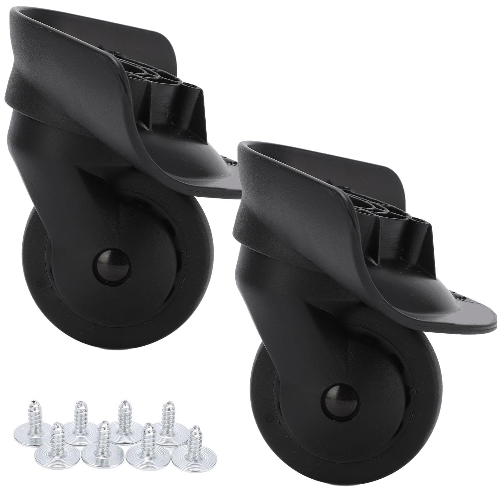 Amazon.com: 1 Pair Suitcase Caster Wheels, Trunk Wheels, Luggage Wheel ...