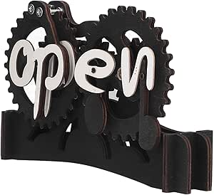 Letrero Abierto Cerrado, Negocio de Madera Compuesta de Uso Suspendido ...