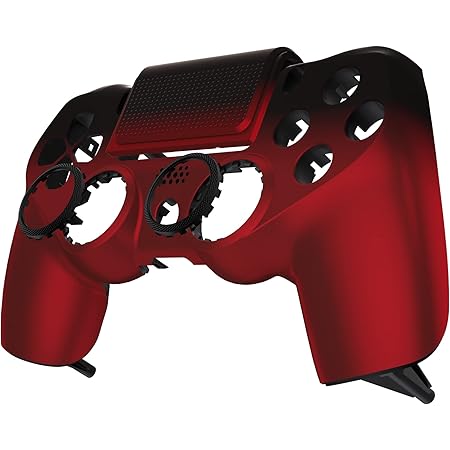 Amazon.com: eXtremeRate Shadow Scarlet Red Ghost Replacement Faceplate ...