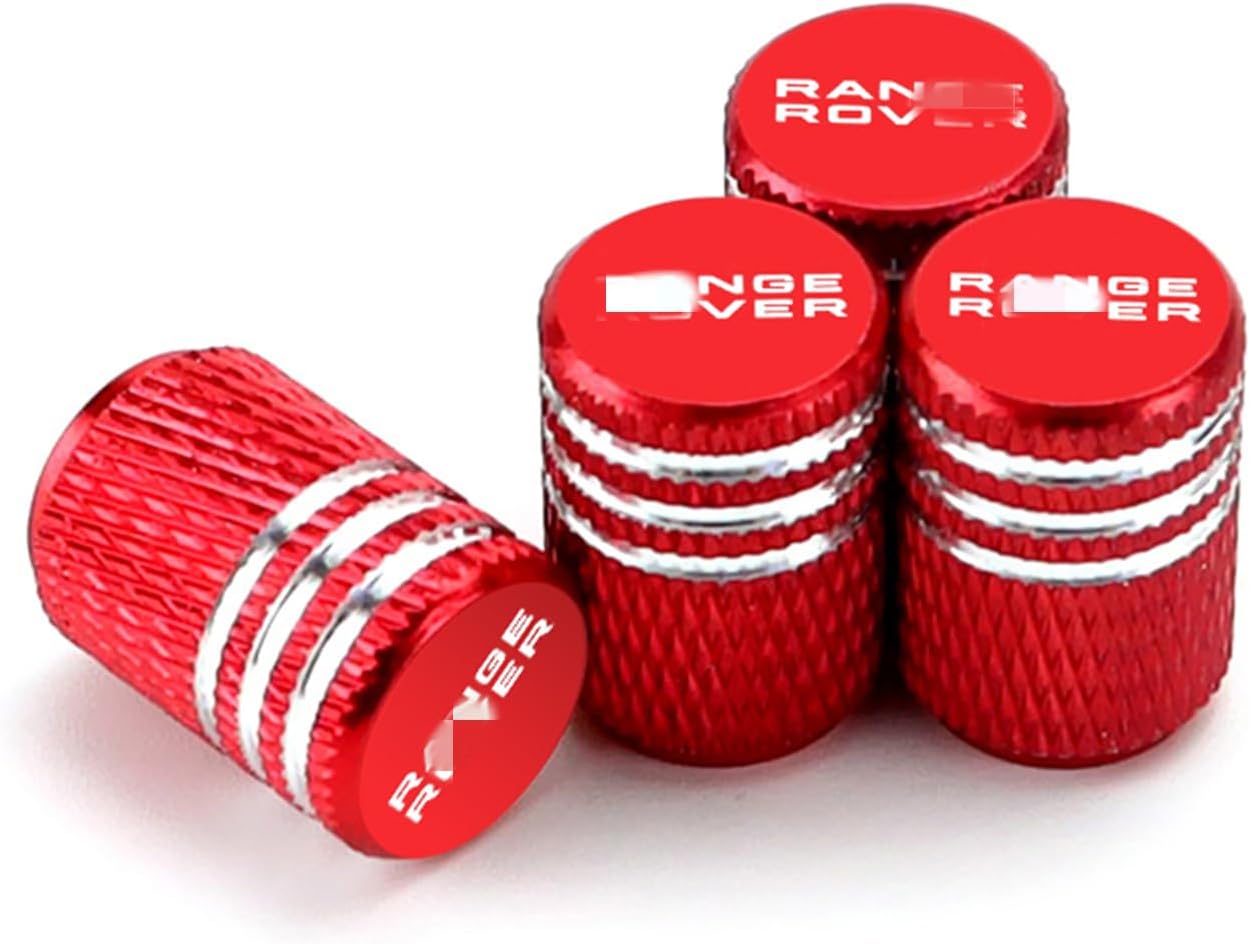 Amazon.com: 4Pcs Tire Caps Metal Air Valve Cap Compatible with Range ...