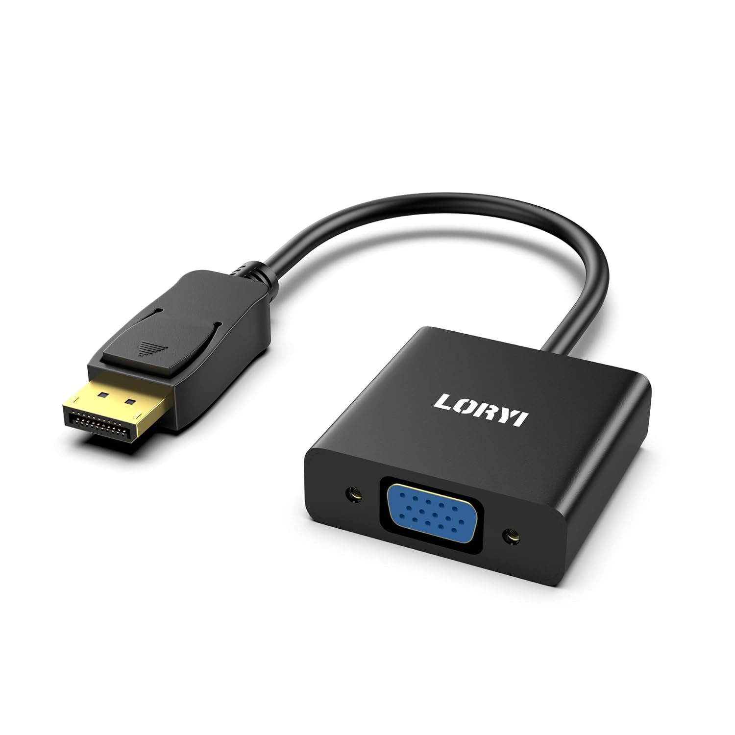 Amazon.com: Loryi DisplayPort to VGA Adapter, Gold-Plated Display Port ...