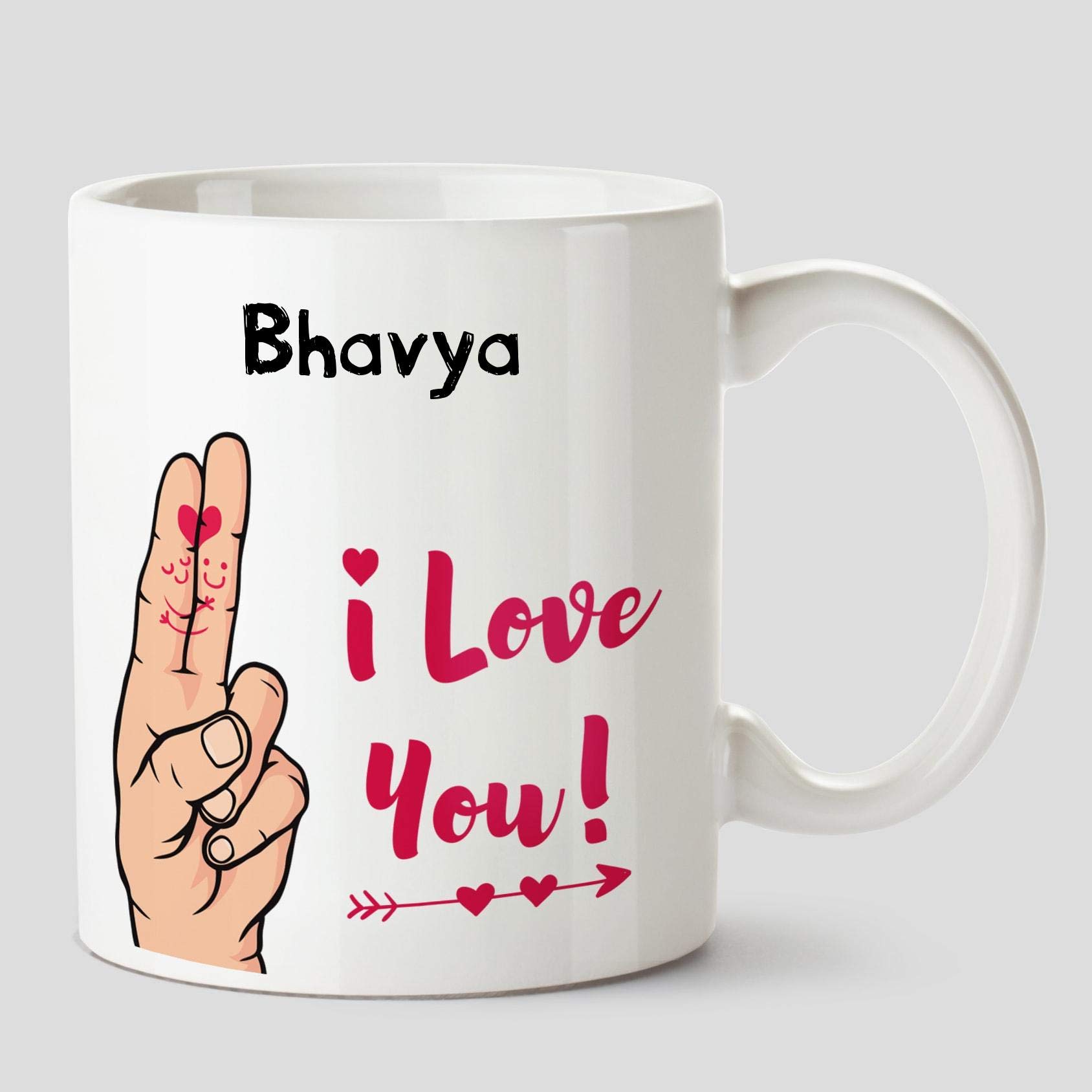 Bhavya Name Logo